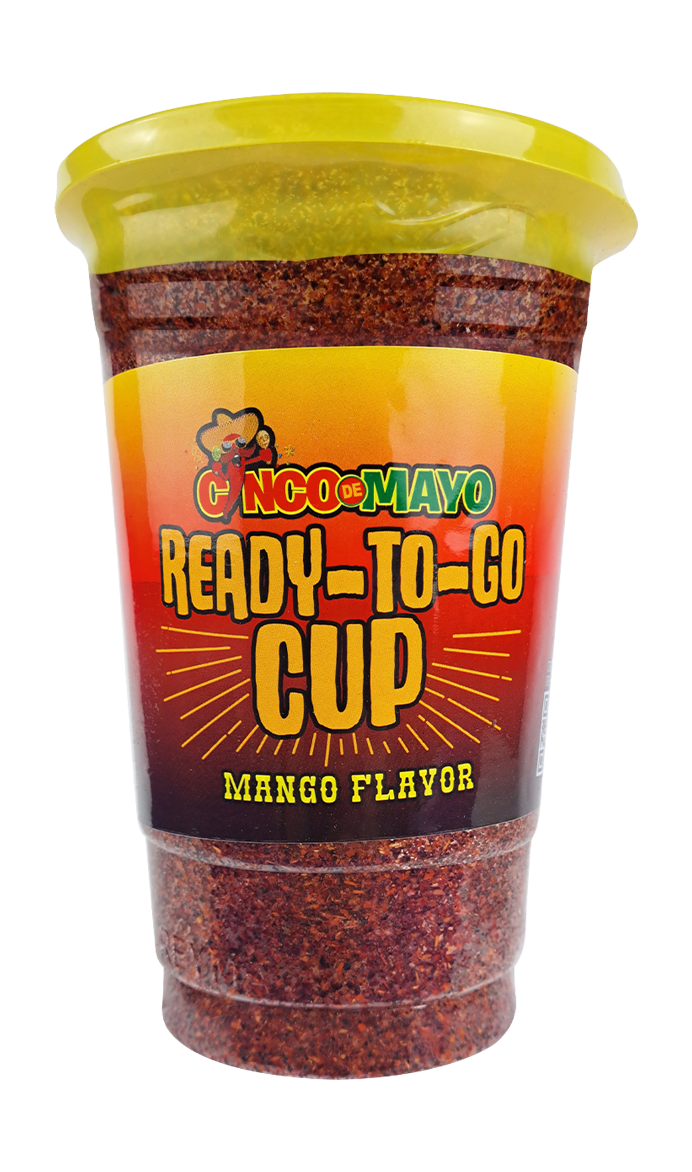 Ready-to-Go Mango Cup 6-Pack – Cinco de Mayo Rim Dip
