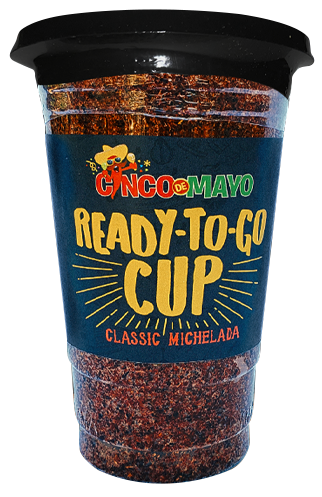 Ready-to-Go Cup 6-Pack – Cinco de Mayo Rim Dip
